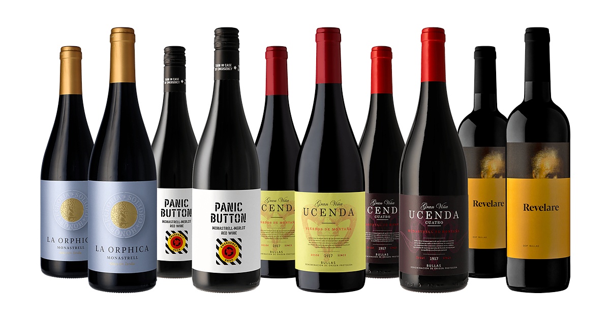 Vinlåda: Monastrell under 100-lappen - Köp online! | Vinoteket