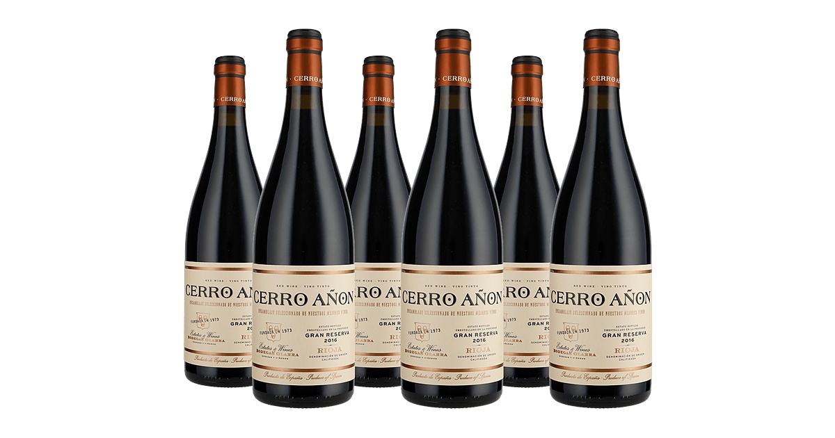 Vinlåda: Bodegas Olarra Cerro Añón Gran Reserva 2016 - Köp online ... Vinlåda: Bodegas Olarra Cerro Añón Gran Reserva 2016 - Köp online ...