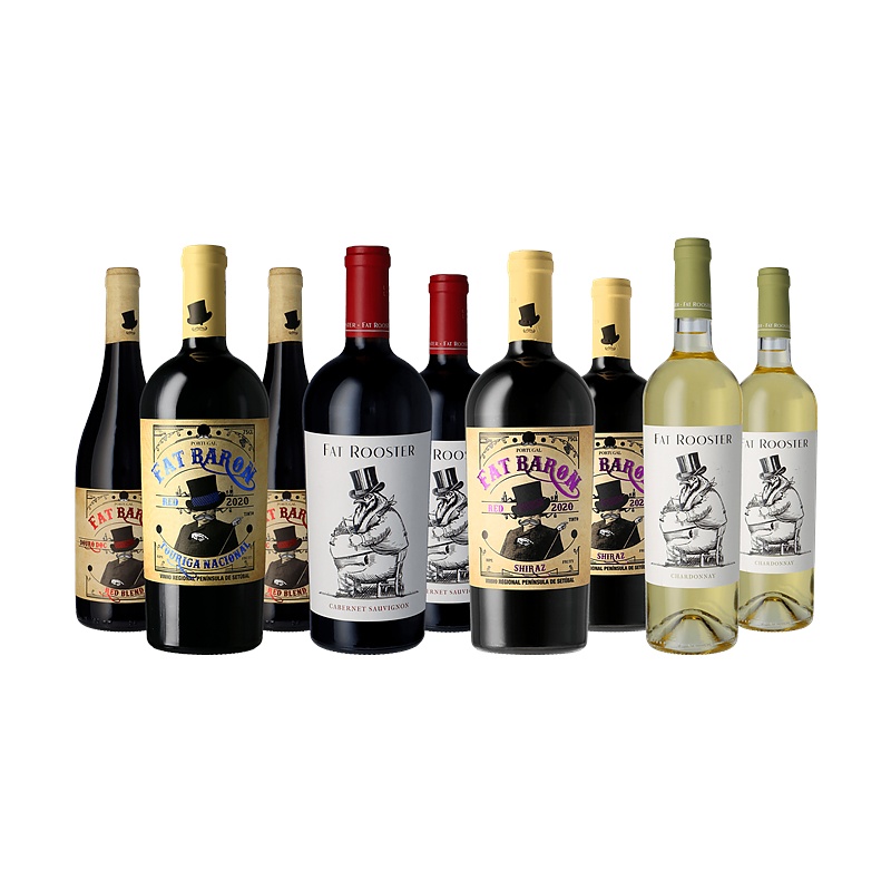 Vinlåda: Fat Baron presenterar Fat Rooster - Köp online! | Vinoteket