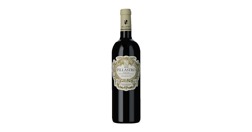 Pillastro Primitivo 2016 | Vinoteket
